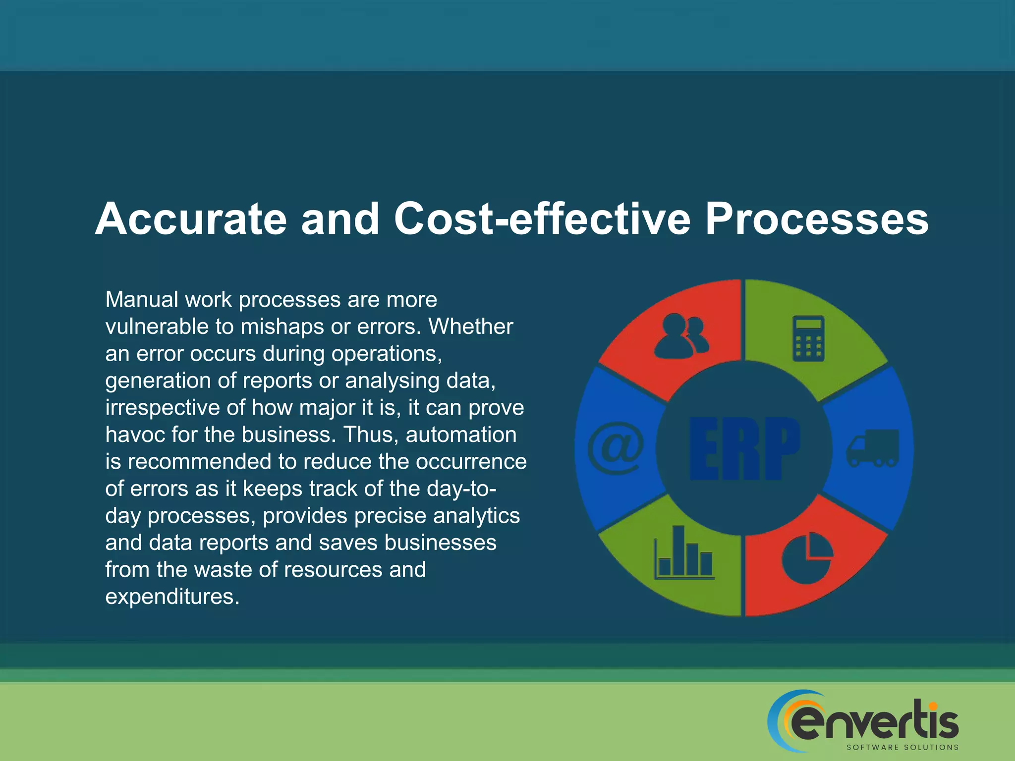 5 Compelling Reasons To Embrace ERP Automation Technology | PPT