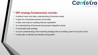 ERP strategy and digital finance transformation | PPTX