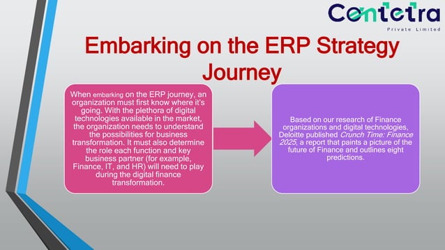 ERP strategy and digital finance transformation | PPT