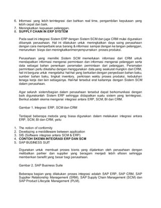 Erp system in supply chain | DOCX