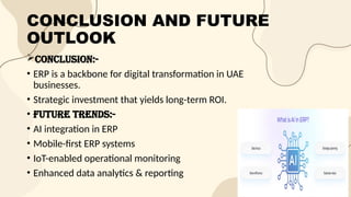 ERP Systems in the UAE: Driving Business Transformation with Smart ...