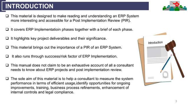 ERP SYSTEM POST IMPLEMENTATION AUDIT_TRNG_May,2023 - Part-1.pptx