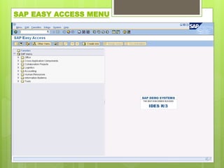 Erp systems via sap | PPTX | Computer Software and Applications | Computing