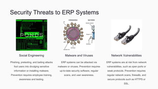 ERP System Security Data Privacy and Governance | PDF