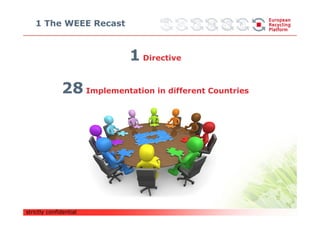Europe WEEE Directive "Recast" Recap 歐洲電子回收政策現狀與展望 | PDF