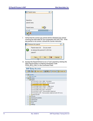 Erptips sap-training-manual-sample-chapter-from-basic-payroll | PDF