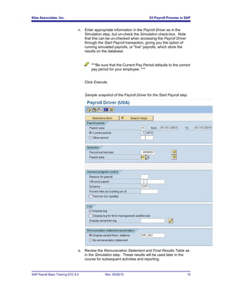 Erptips sap-training-manual-sample-chapter-from-basic-payroll | PDF