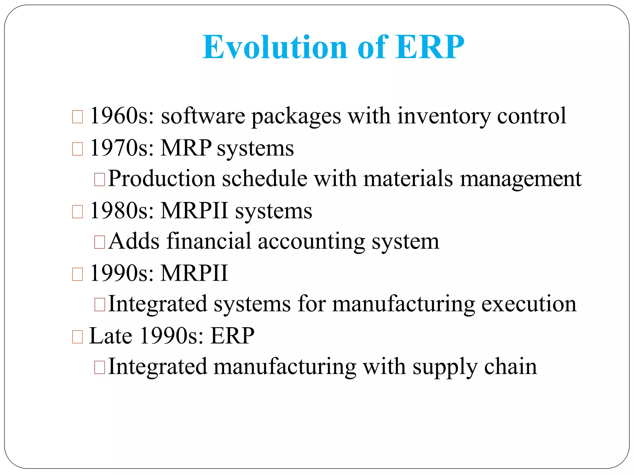 ERP unit 1.ppt | Free Download