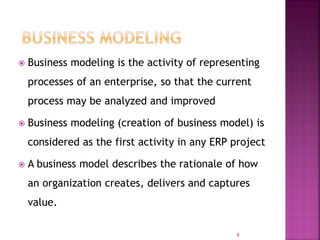 Enterprise Resource planning unit 1 introduction | PPTX