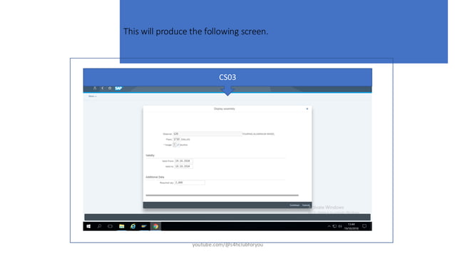 #SAP PP for dummies Introduction to the ERP Using SAP FIORI Exercises PP | PPT