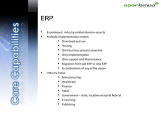 Enterprise Resource Planning Implementation Services | PPT | Shareware and Freeware | Computer ...