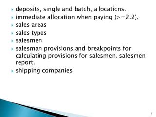 ERP web based system | PPTX | Business Accounting & Finance | Business