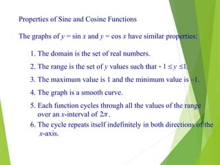 Phase shift and amplitude of trigonometric | PPT
