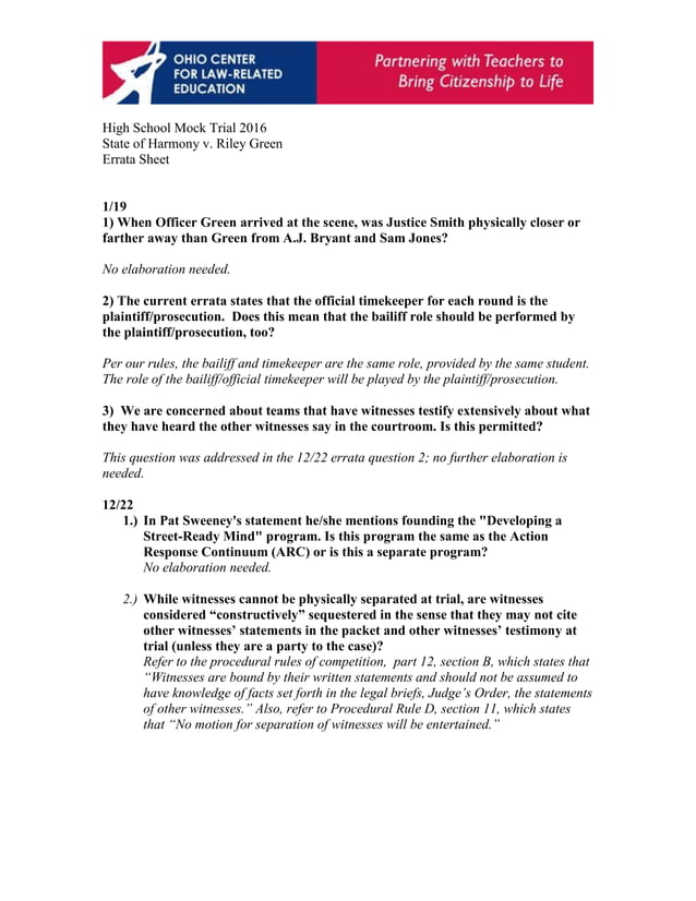 Errata sheet 1 19 approved | PDF | Law