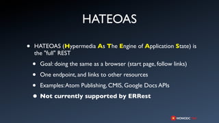 ERRest: the Basics | PPT