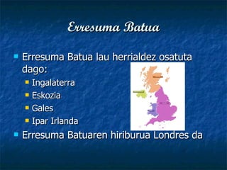 Erresuma Batua | PPT