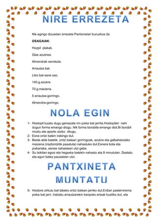 Errezetak lh5 a | PDF