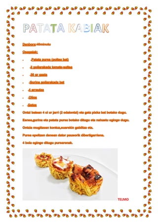 Errezetak lh5 a | PDF