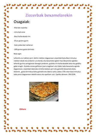 Errezetak lh5 a | PDF