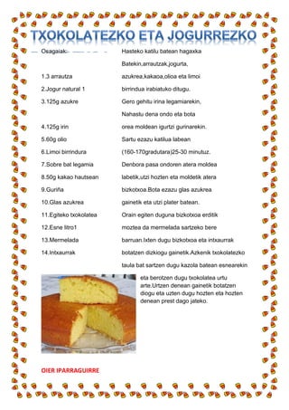 Errezetak lh5 a | PDF