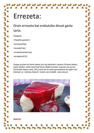 Errezetak lh5 b | PDF