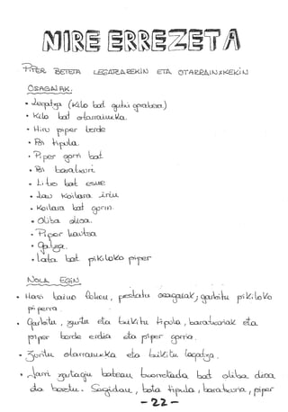 Errezeta liburua | PDF
