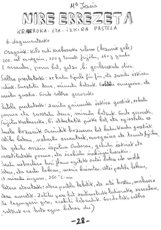 Errezeta liburua | PDF