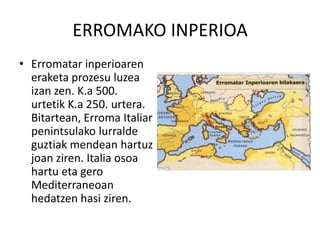 Erroma burdinibarra | PPT