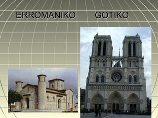 Erromani gotiko | PPT