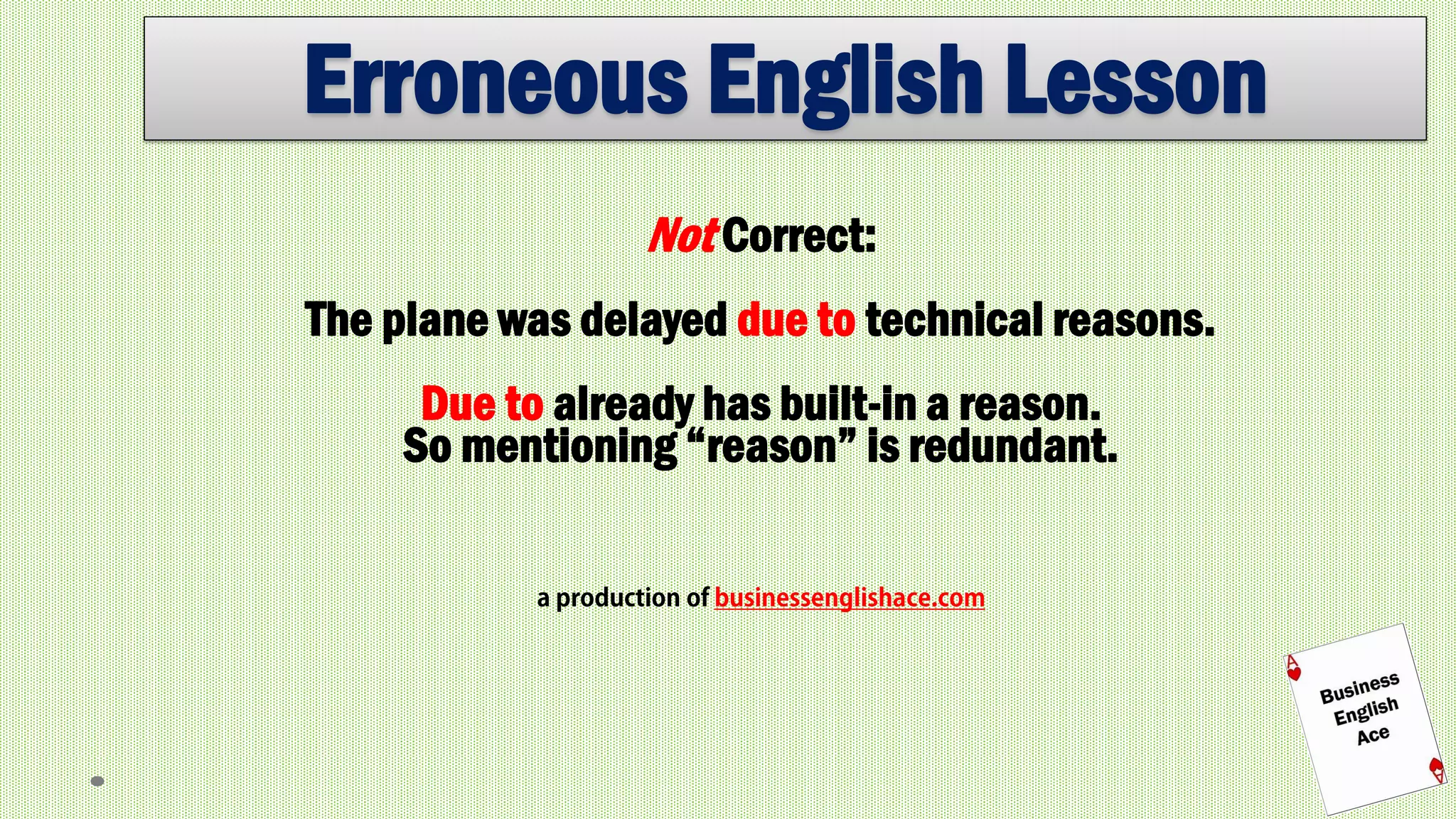 Erroneous English - Prepositions and Nouns | PDF