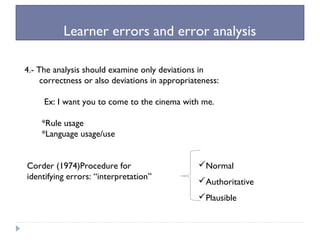 Error. analysis | PPT