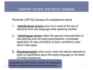 Error. analysis | PPT