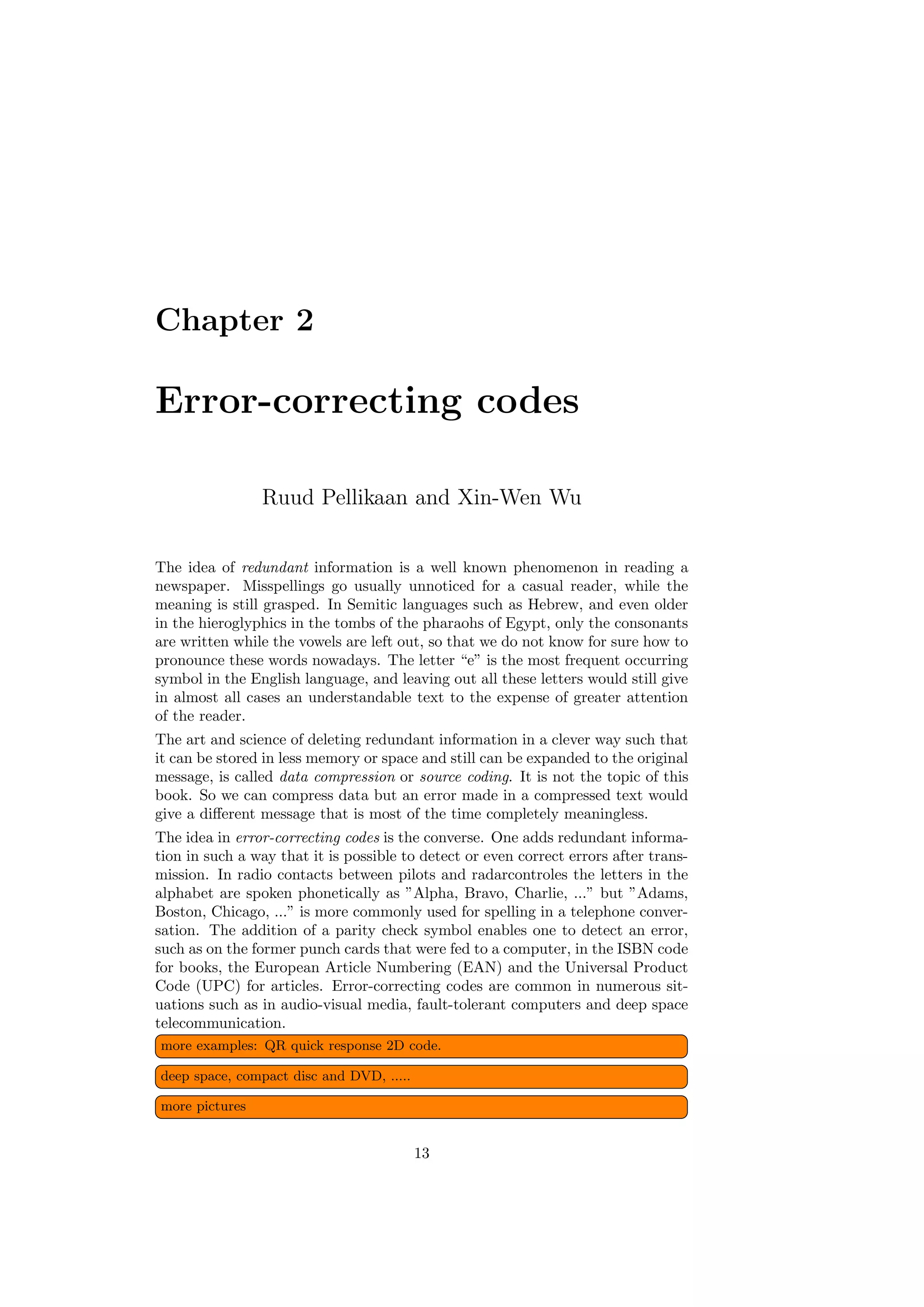 Error correcting codes and cryptology | PDF