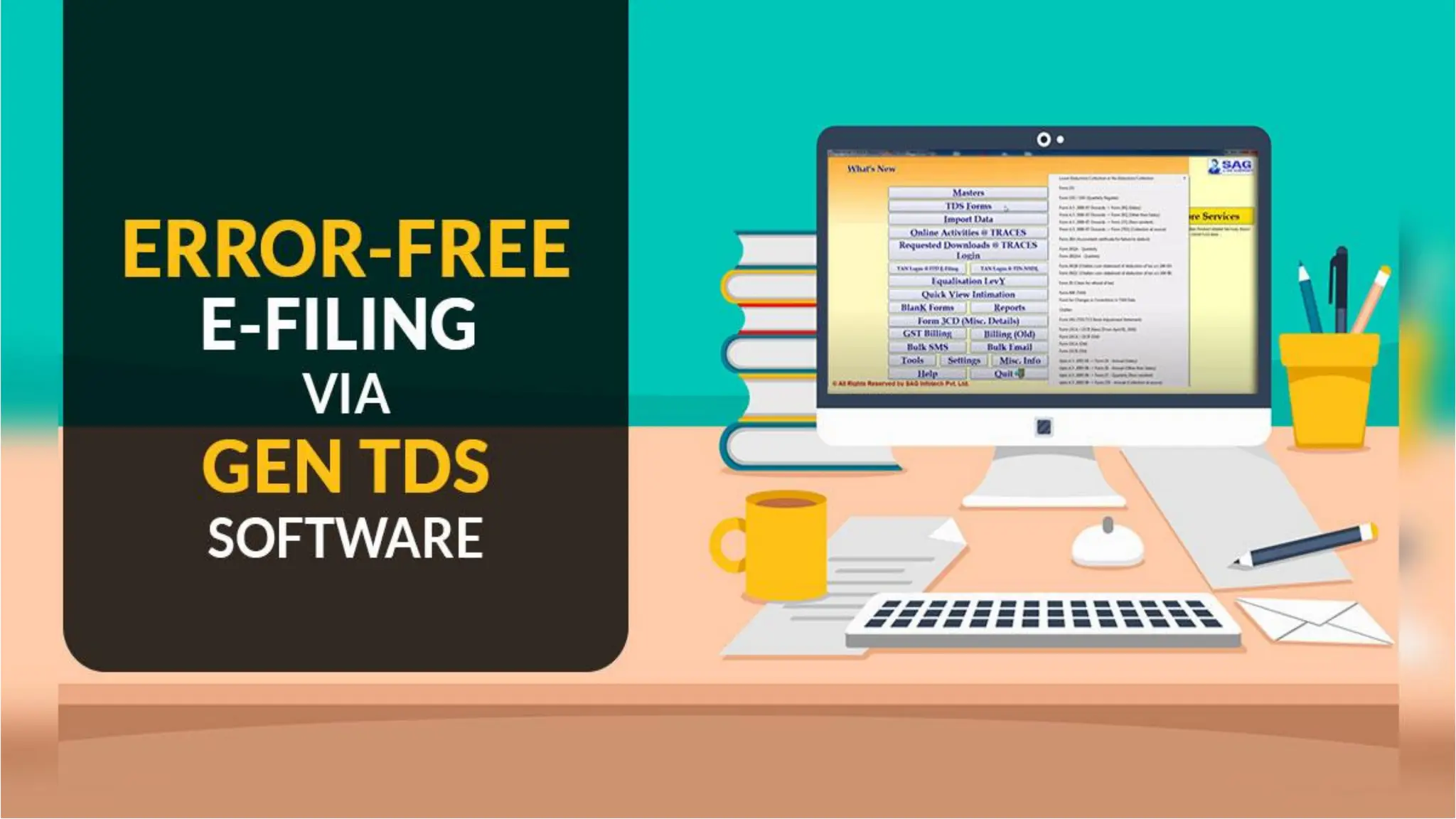 Simple Method for Error-Free Online TDS/TCS Filing with Gen TDS ...
