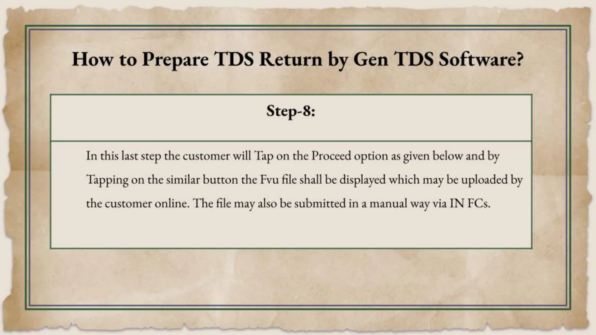 Simple Method for Error-Free Online TDS/TCS Filing with Gen TDS ...