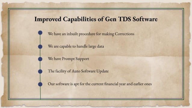 Simple Method for Error-Free Online TDS/TCS Filing with Gen TDS ...