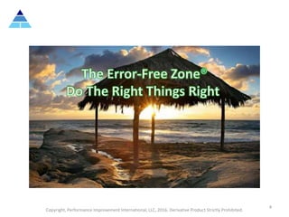 Error-Free® Human Performance | PPTX
