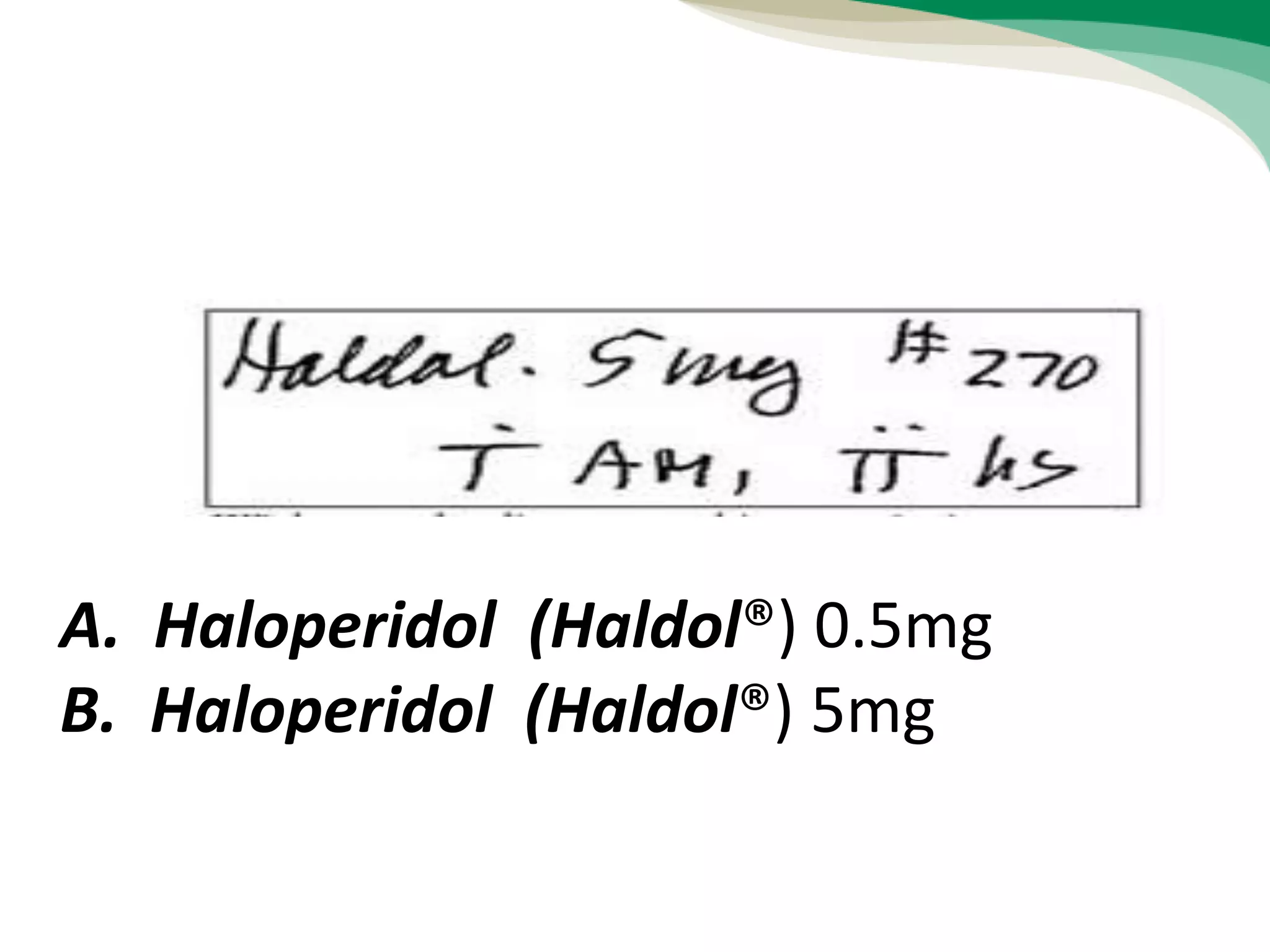 Error prone abbreviations, symbols, and dose designations | PPTX