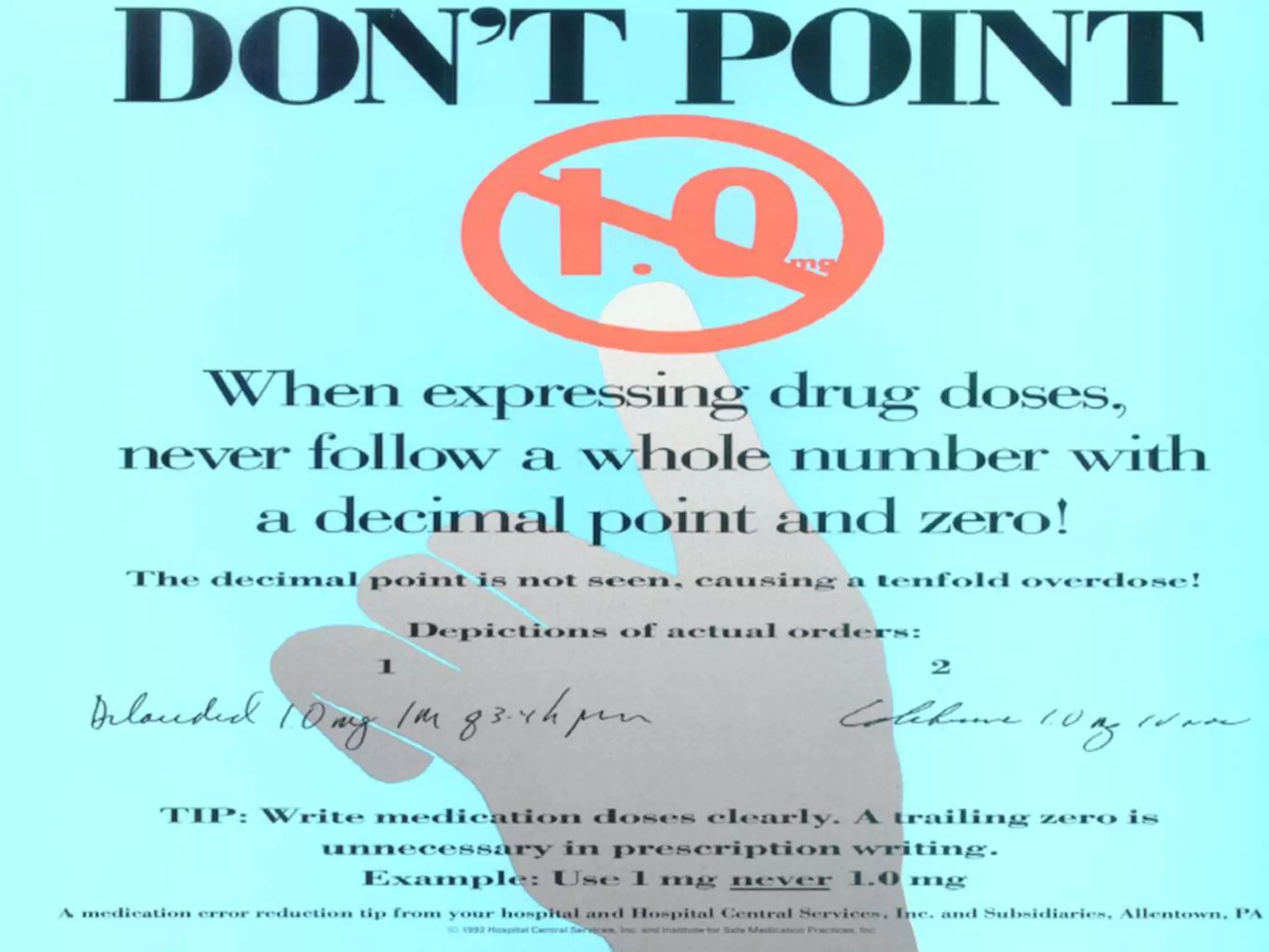 Error prone abbreviations, symbols, and dose designations | PPTX