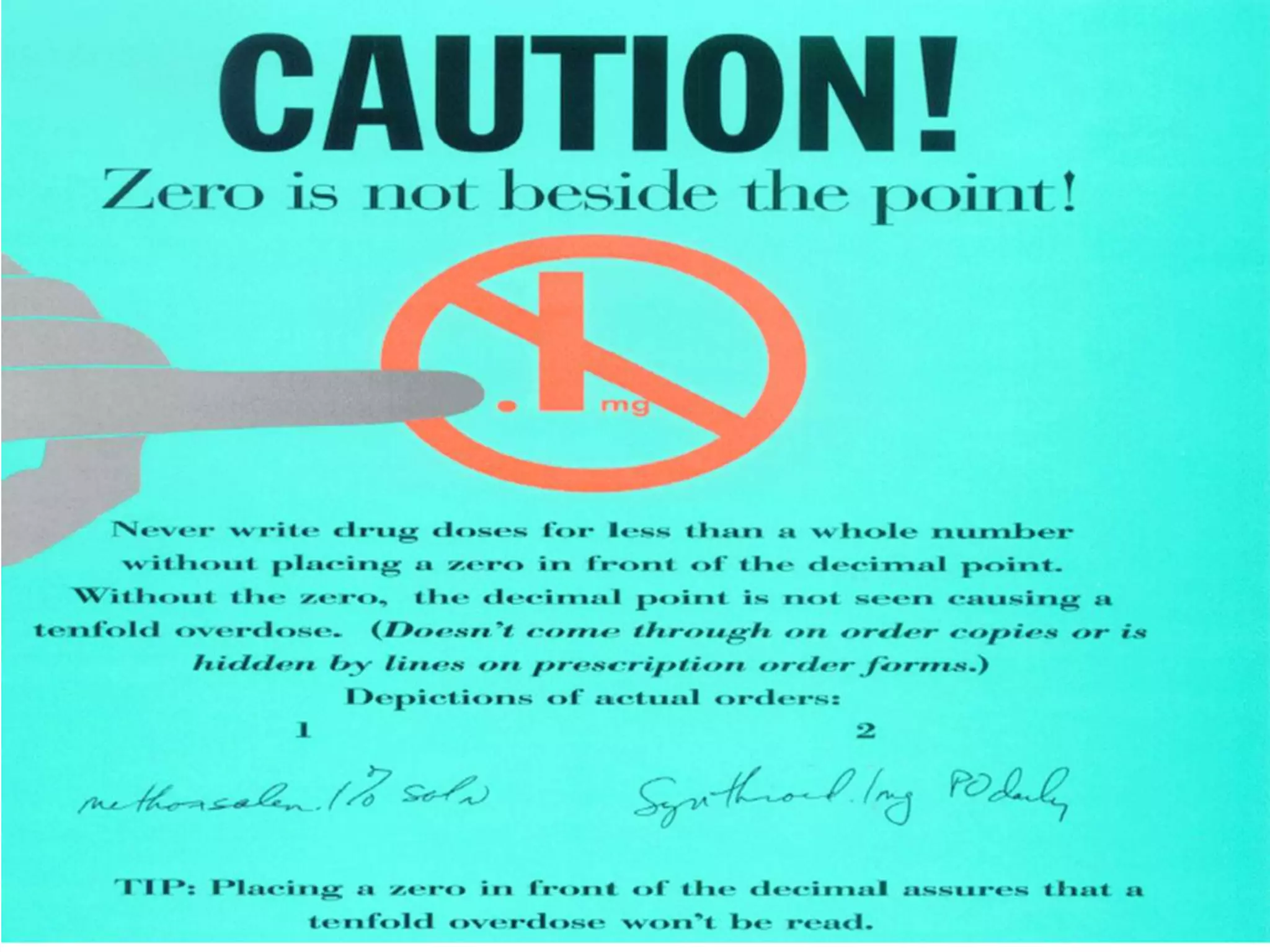 Error prone abbreviations, symbols, and dose designations | PPTX