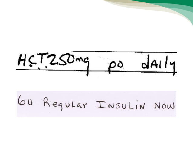 Error Prone Abbreviations Symbols And Dose Designations Pptx