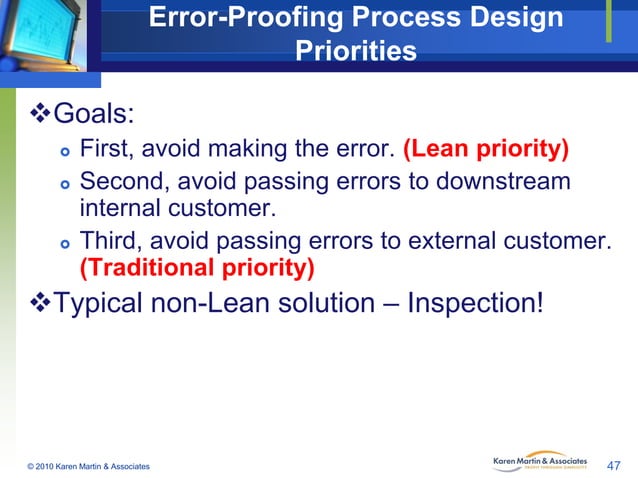 Error-Proofing in Office & Service Environments