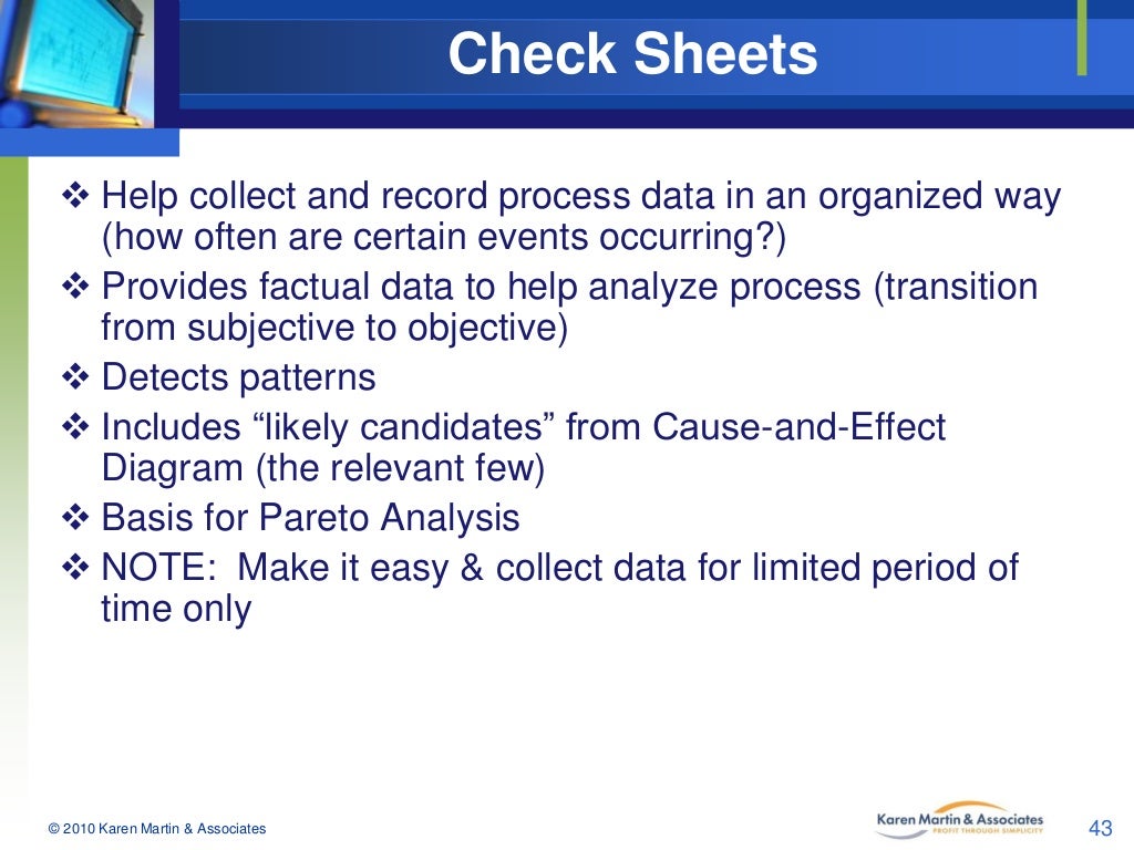 Levels of Error-Proofing 1. Prevention