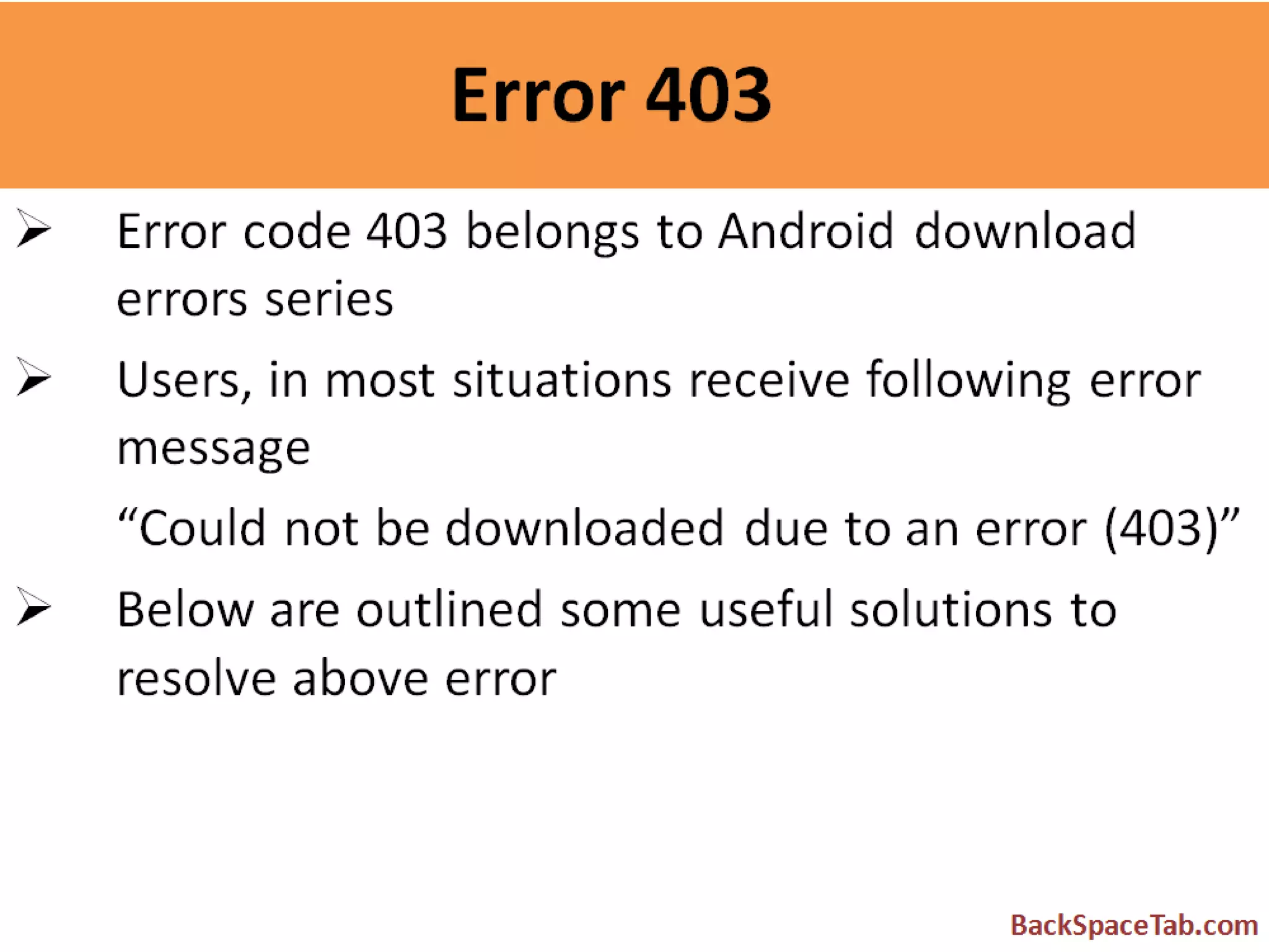 How to fix Error 403 | PPT