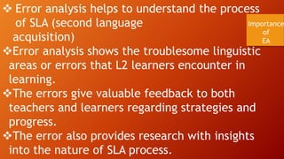 Error Analysis | PPTX