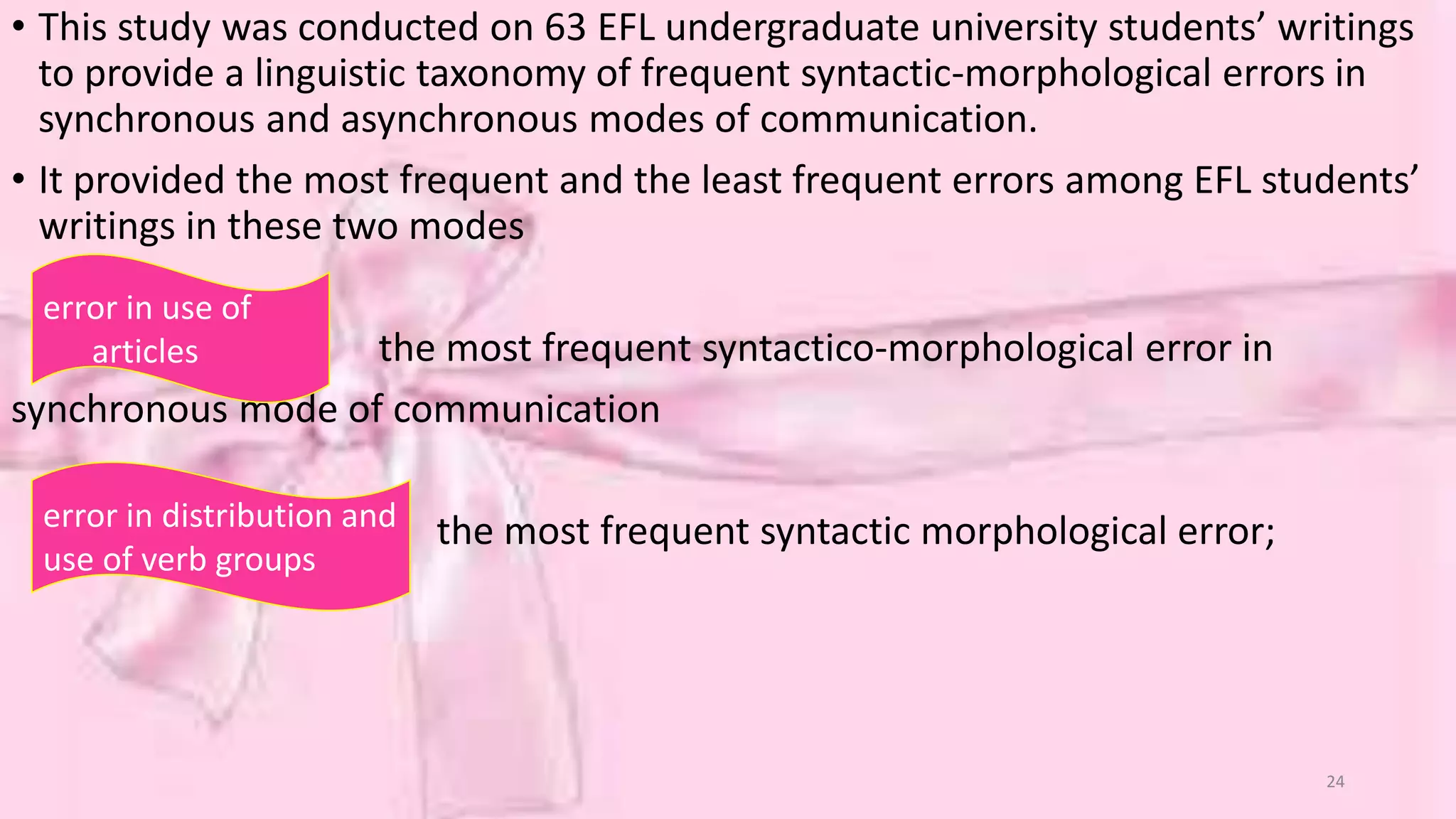 Error analysis | PPTX