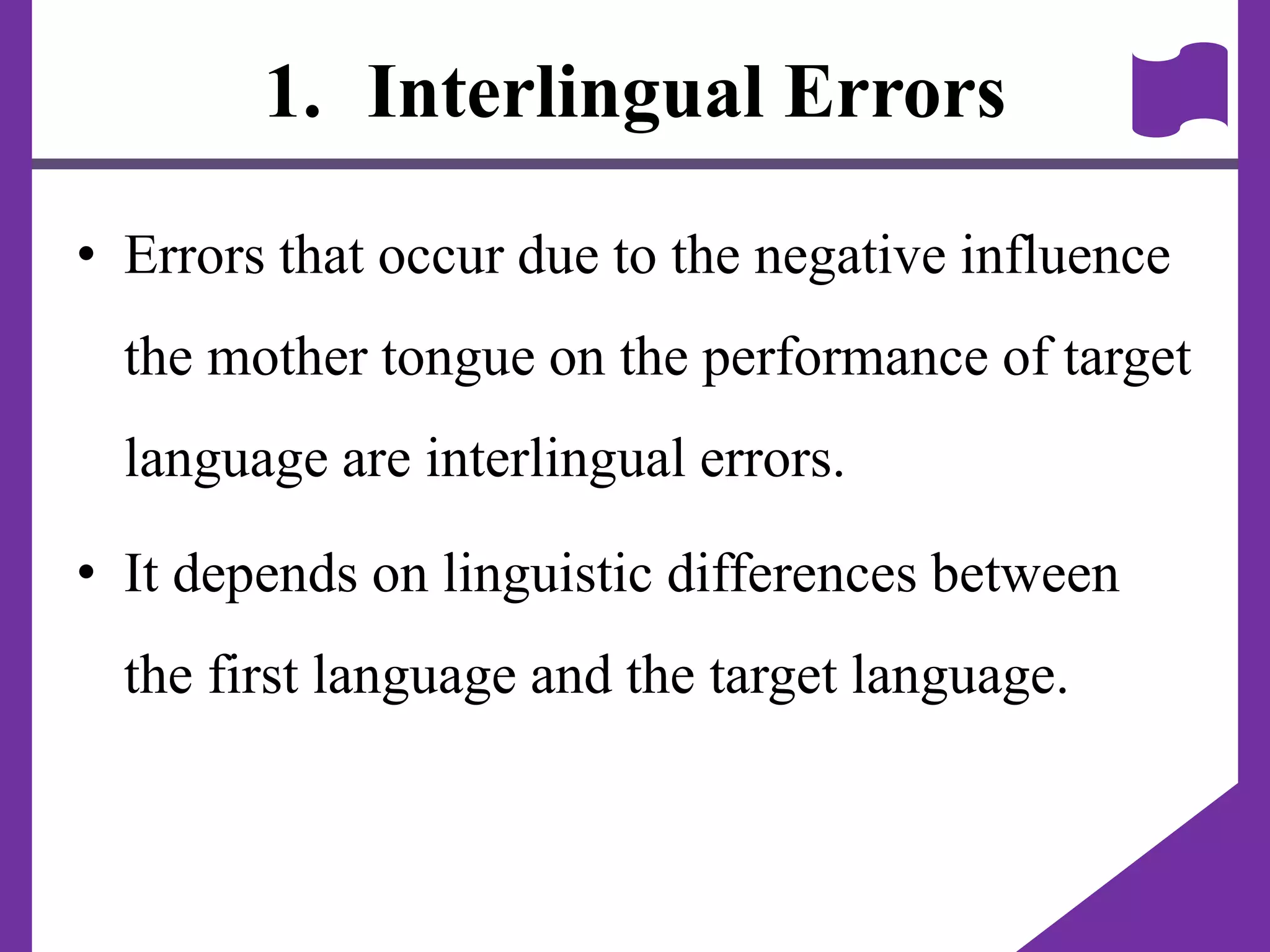 Error Analysis | PPTX