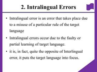 Error Analysis | PPTX