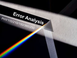 Error analysis | PPTX