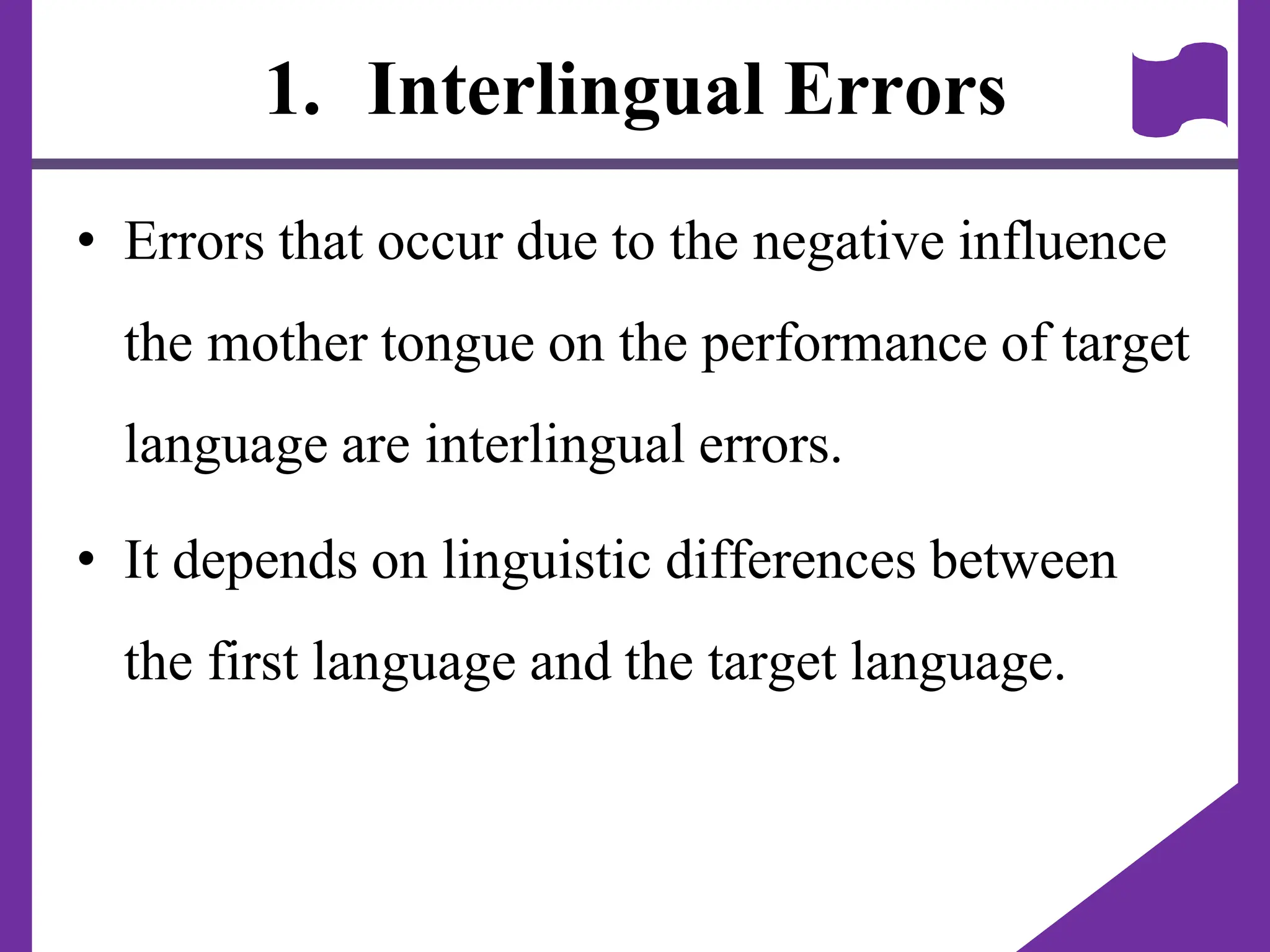 Error Analysis with Examples and Details | PPTX